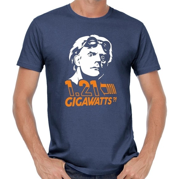 Renee F | Shirts | Doc Brown Gigawatts Back To The Future Quote Tshirt ...